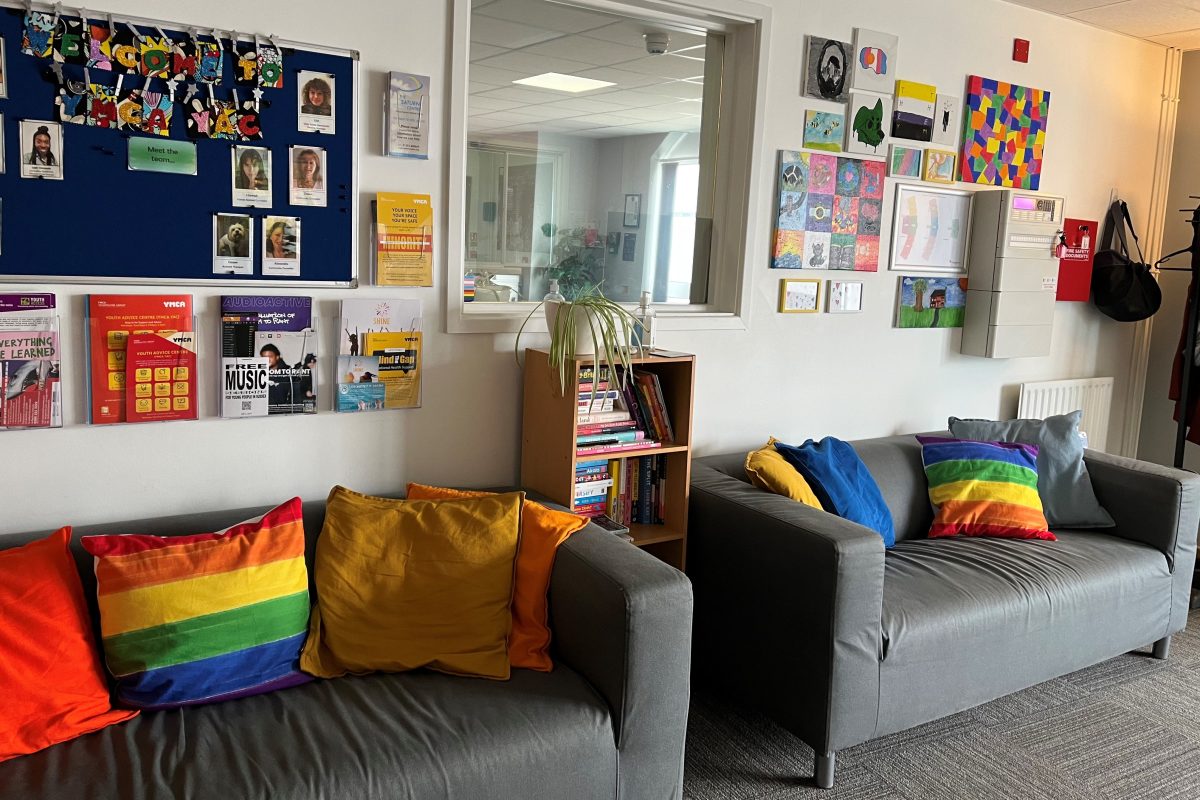 MP Henry Smith visits LGBTQU+ Haven in Crawley - YMCA DownsLink Group