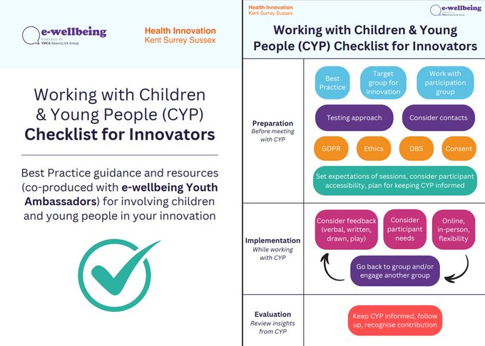 Working with Children and Young People: A checklist for innovators ...