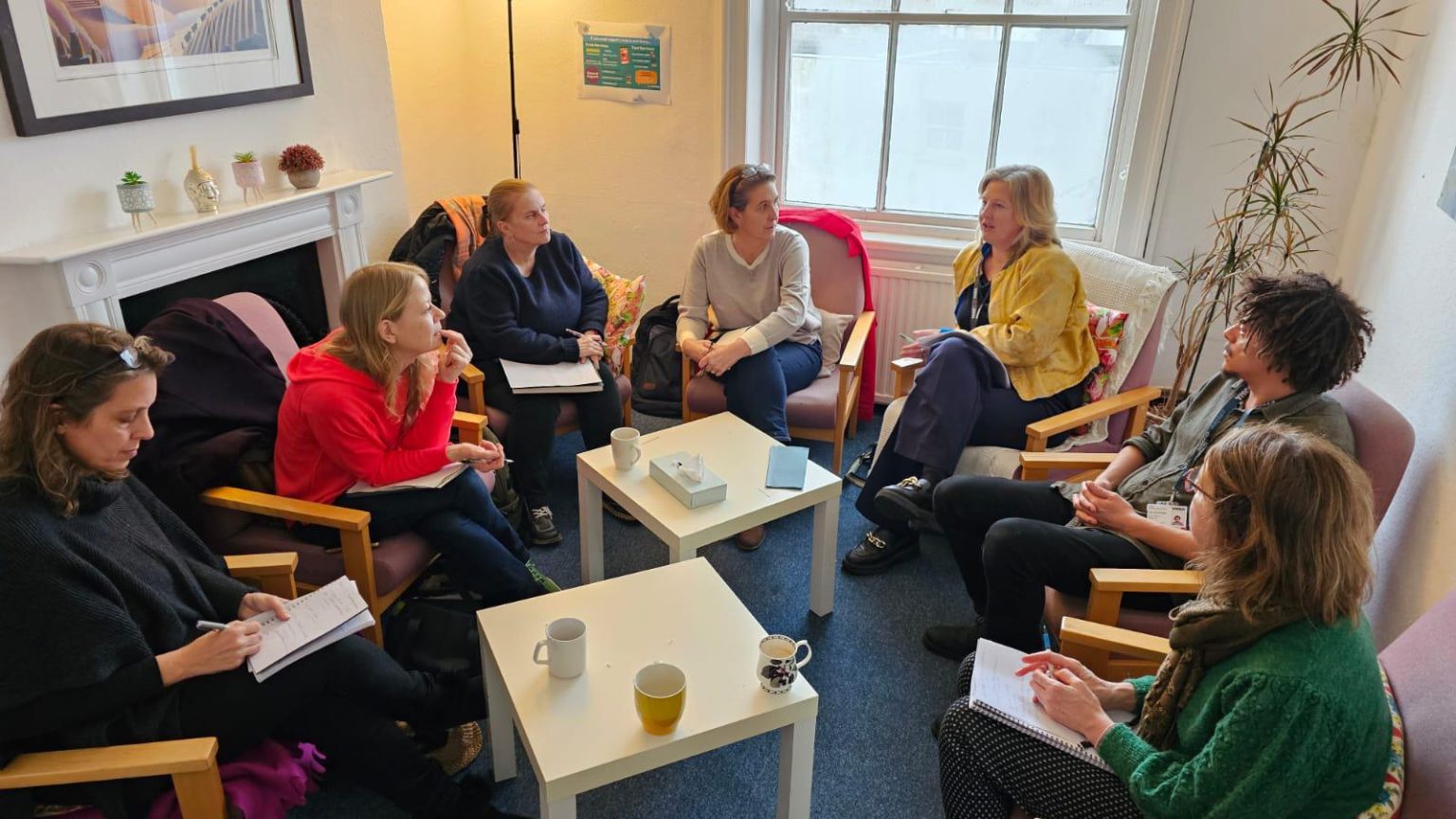 MP John Milne and MP Siân Berry visit our projects - YMCA DownsLink Group