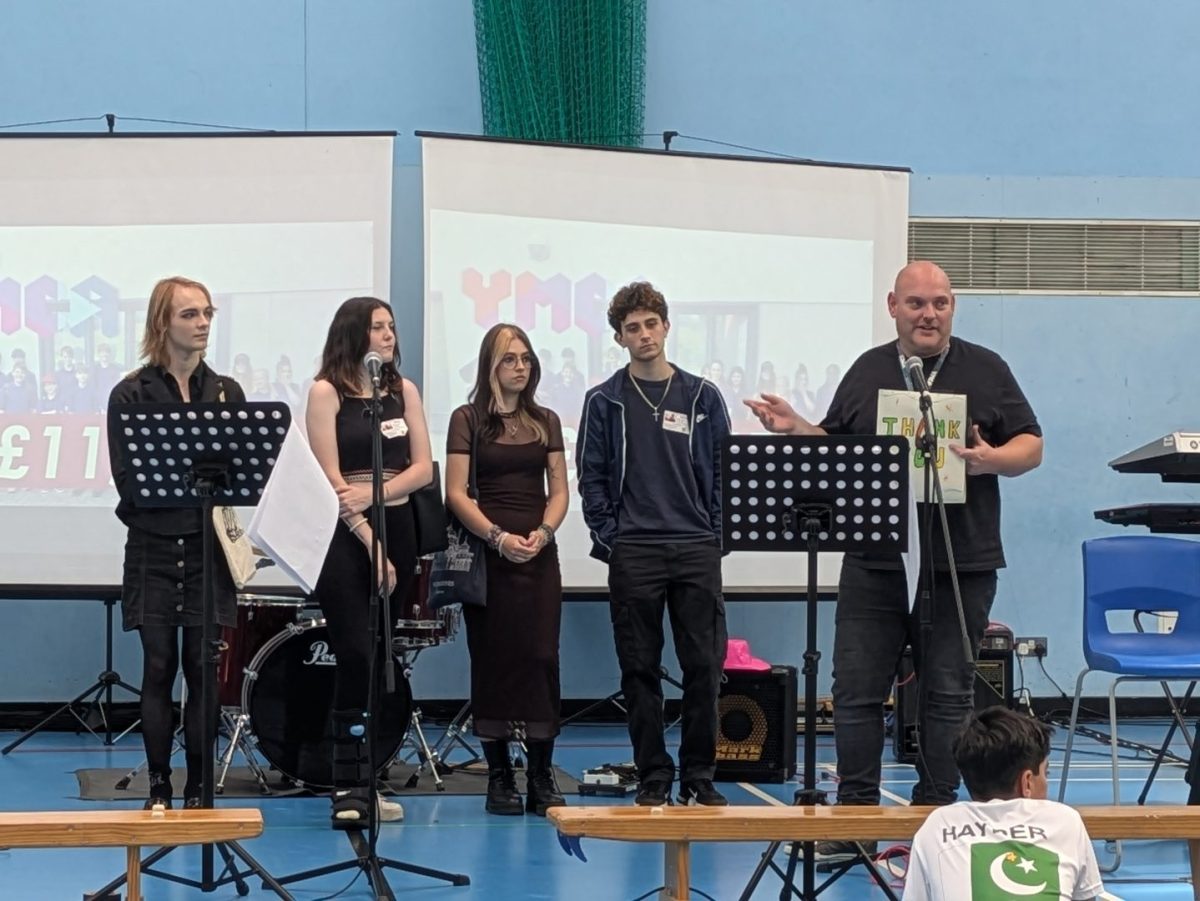 Crawley residents and staff attend high school end-of-year assembly ...